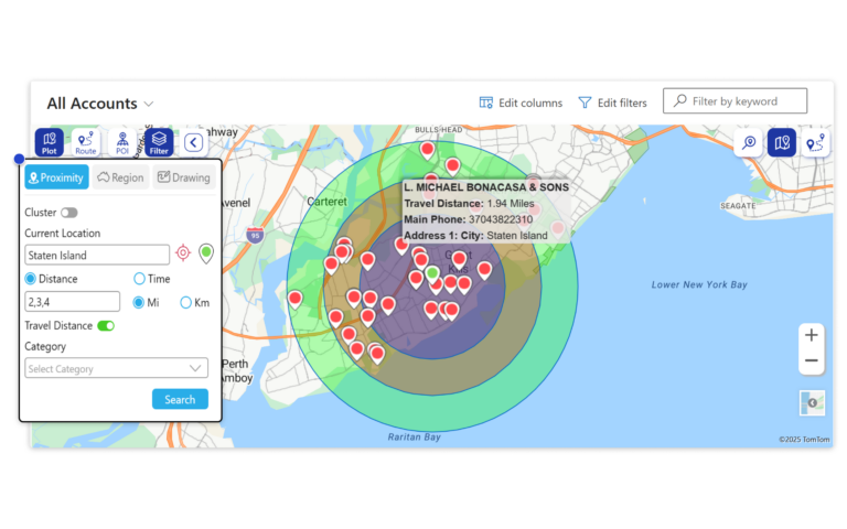 Maps Integration for Dynamics 365 CRM | Bing/Azure Map | Maplytics