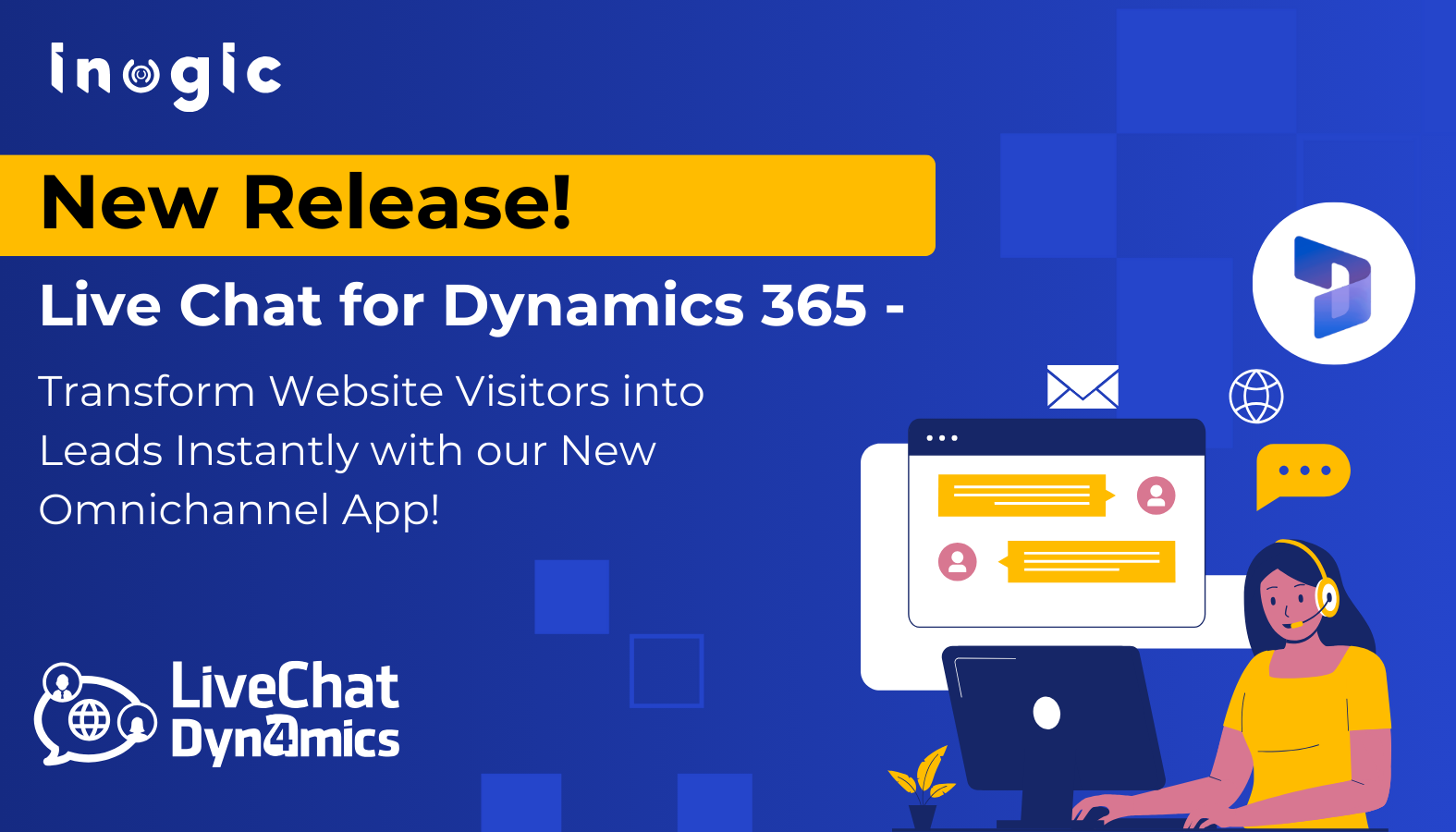 Omnichannel Live Chats Integration Dynamics 365 CRM | LiveChat4Dynamics